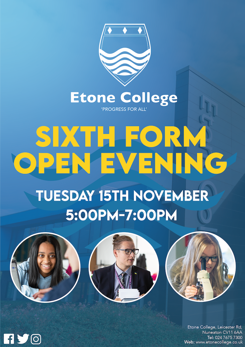 Sixth Form - Etone College