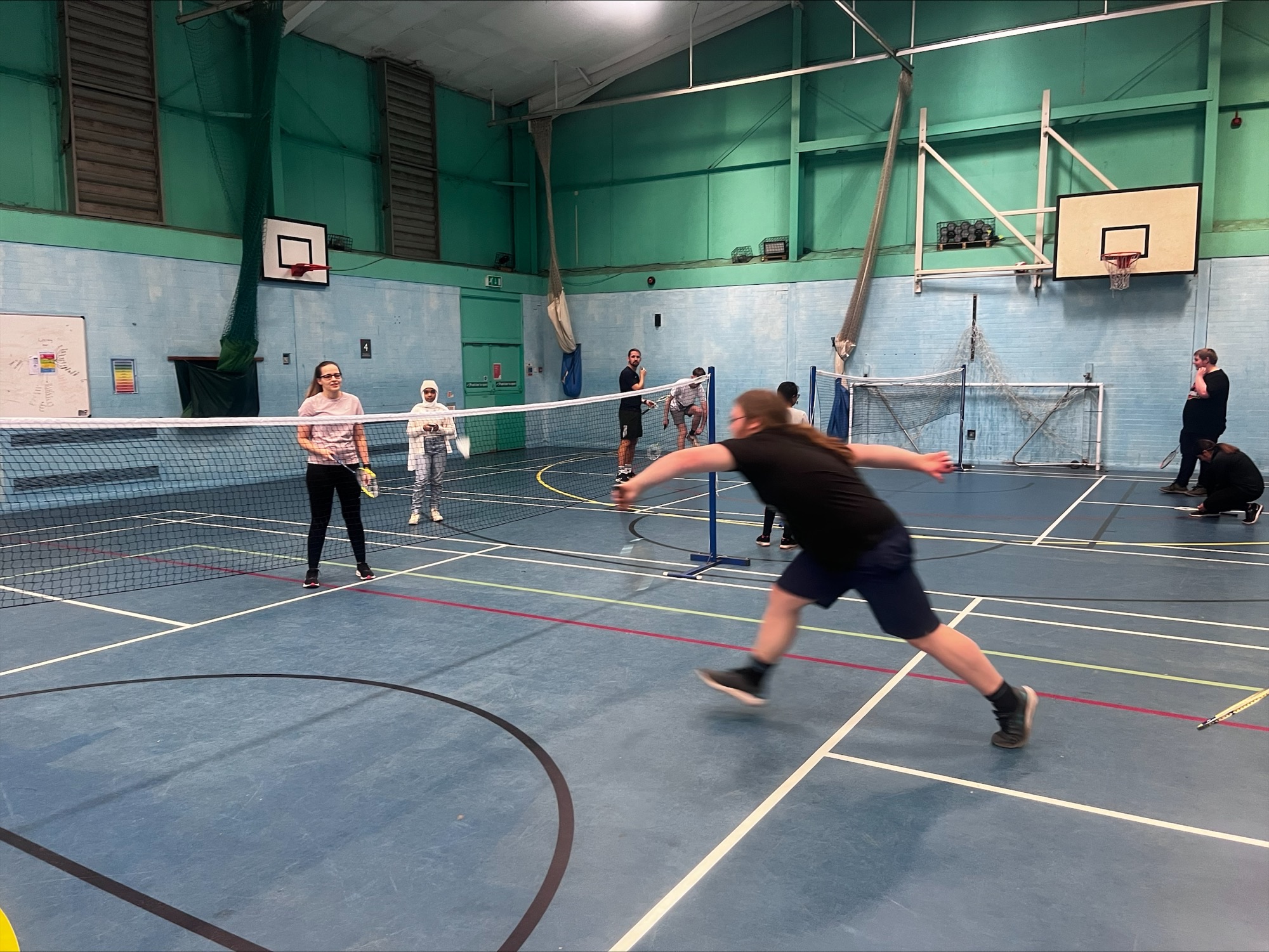 Staff vs Students - Badminton - Etone College