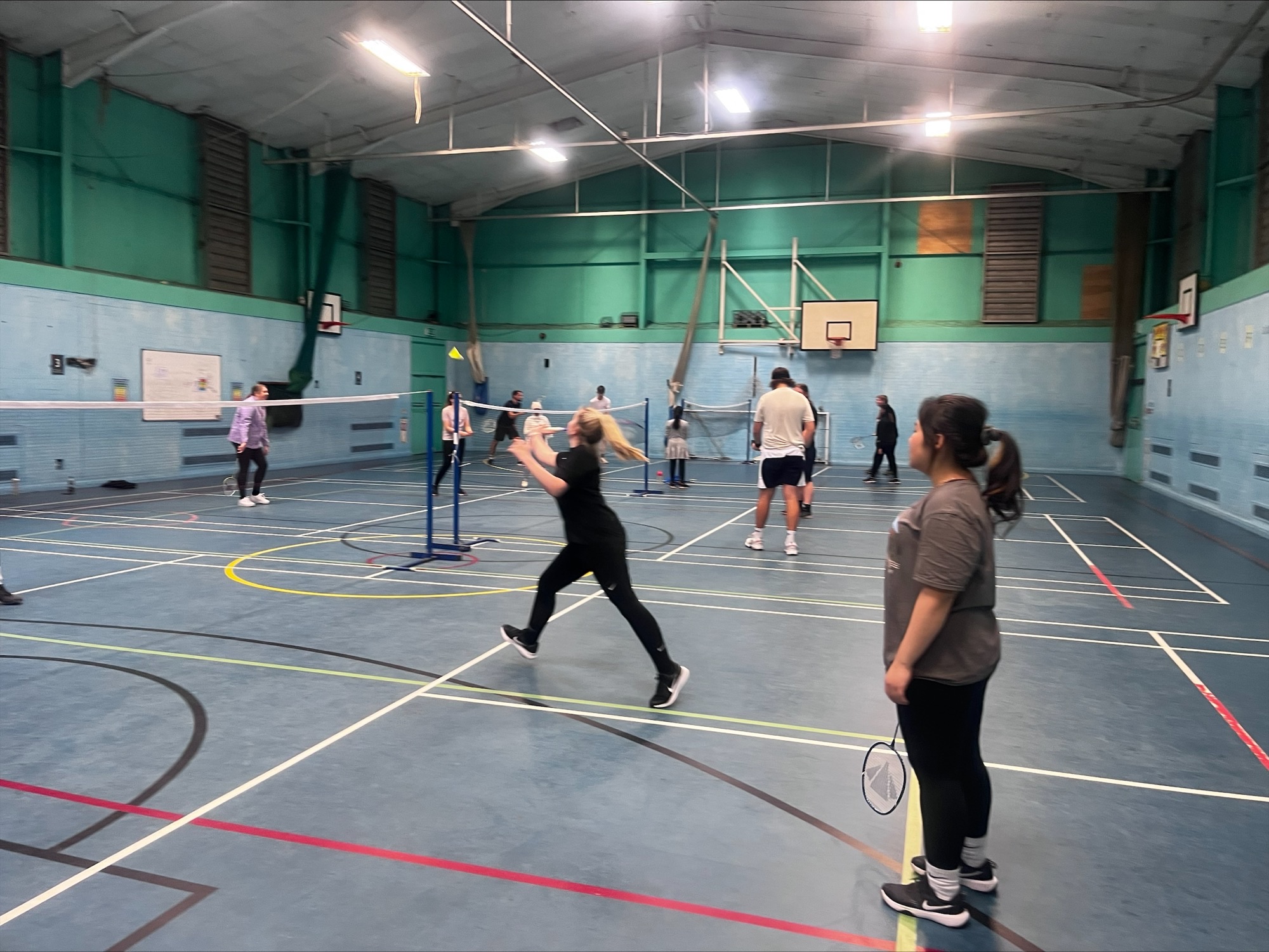 Staff vs Students - Badminton - Etone College