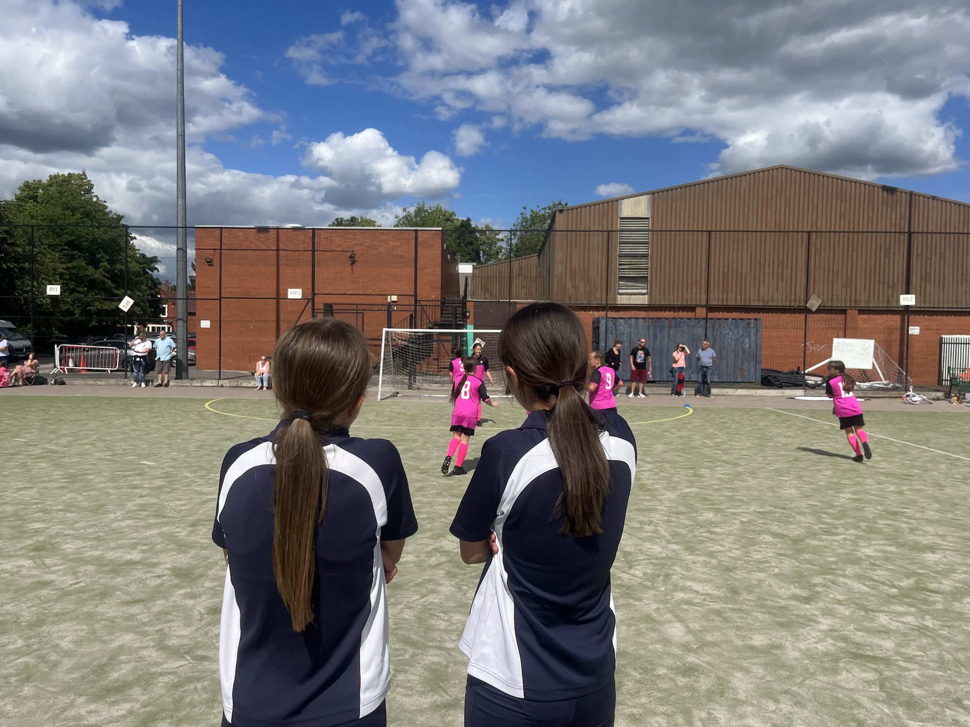 Girls Football - GO lead primary festival - Etone College