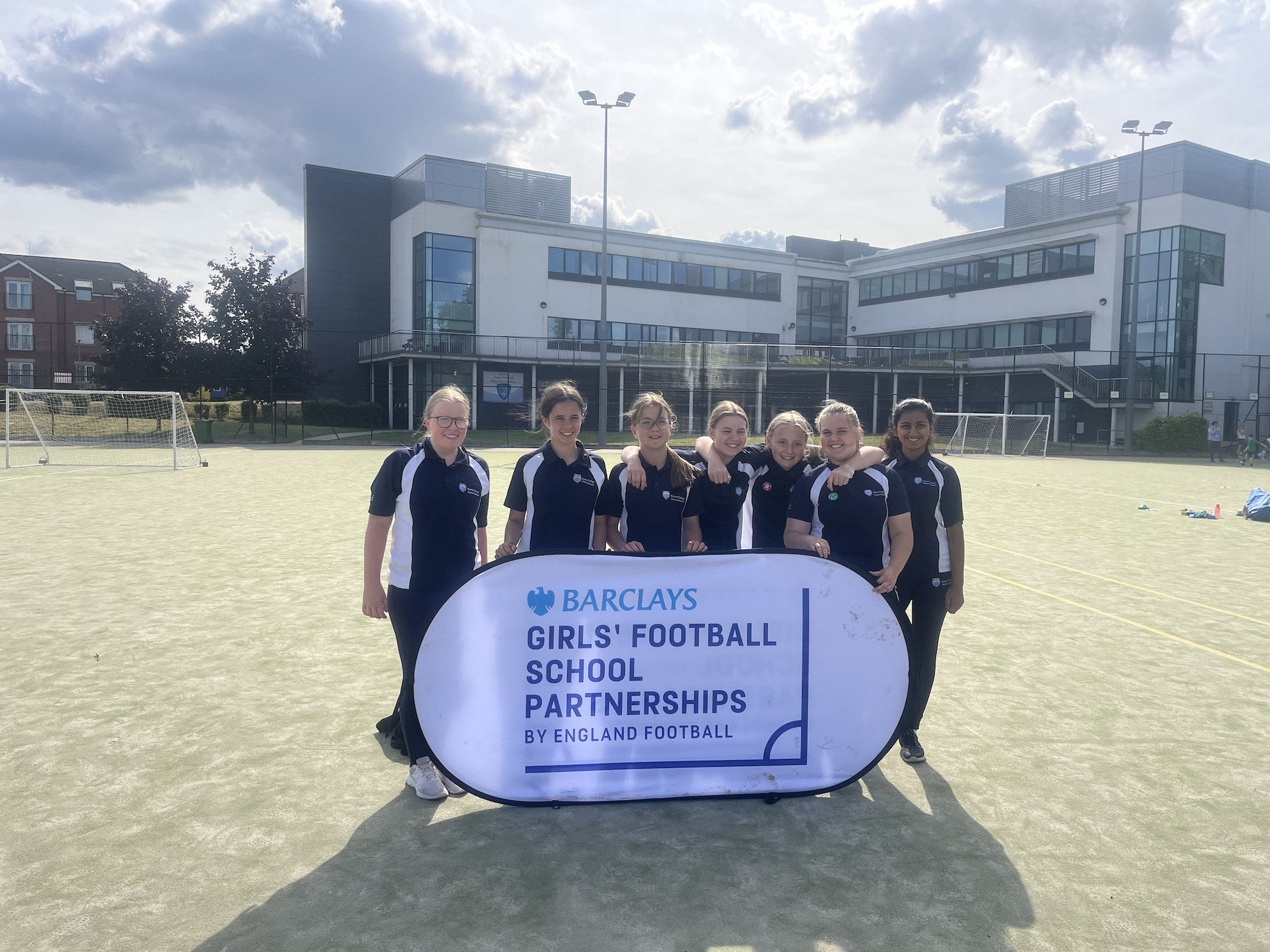 Girls Football - GO lead primary festival - Etone College