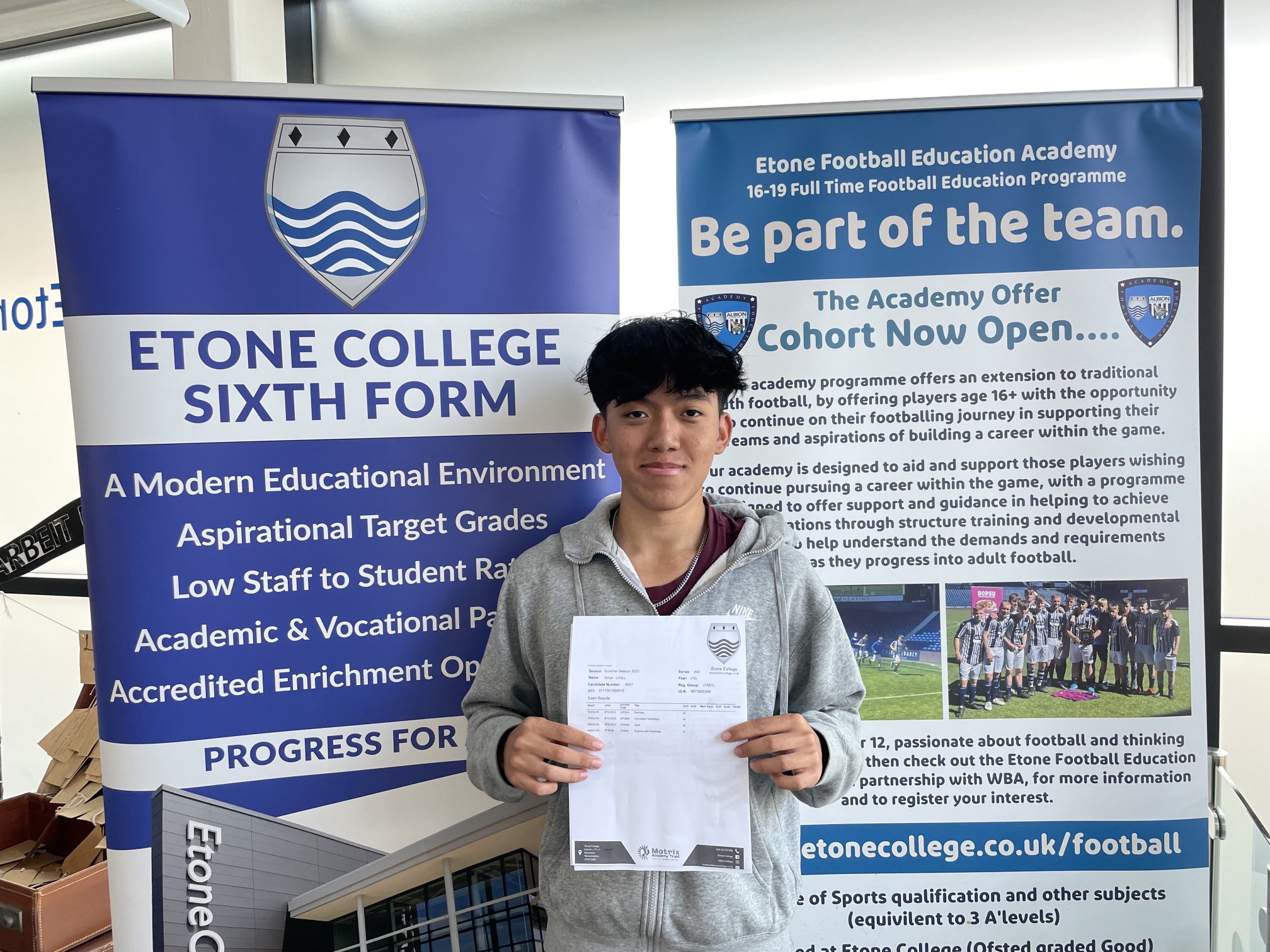 A Level Results Day 2023 - Etone College