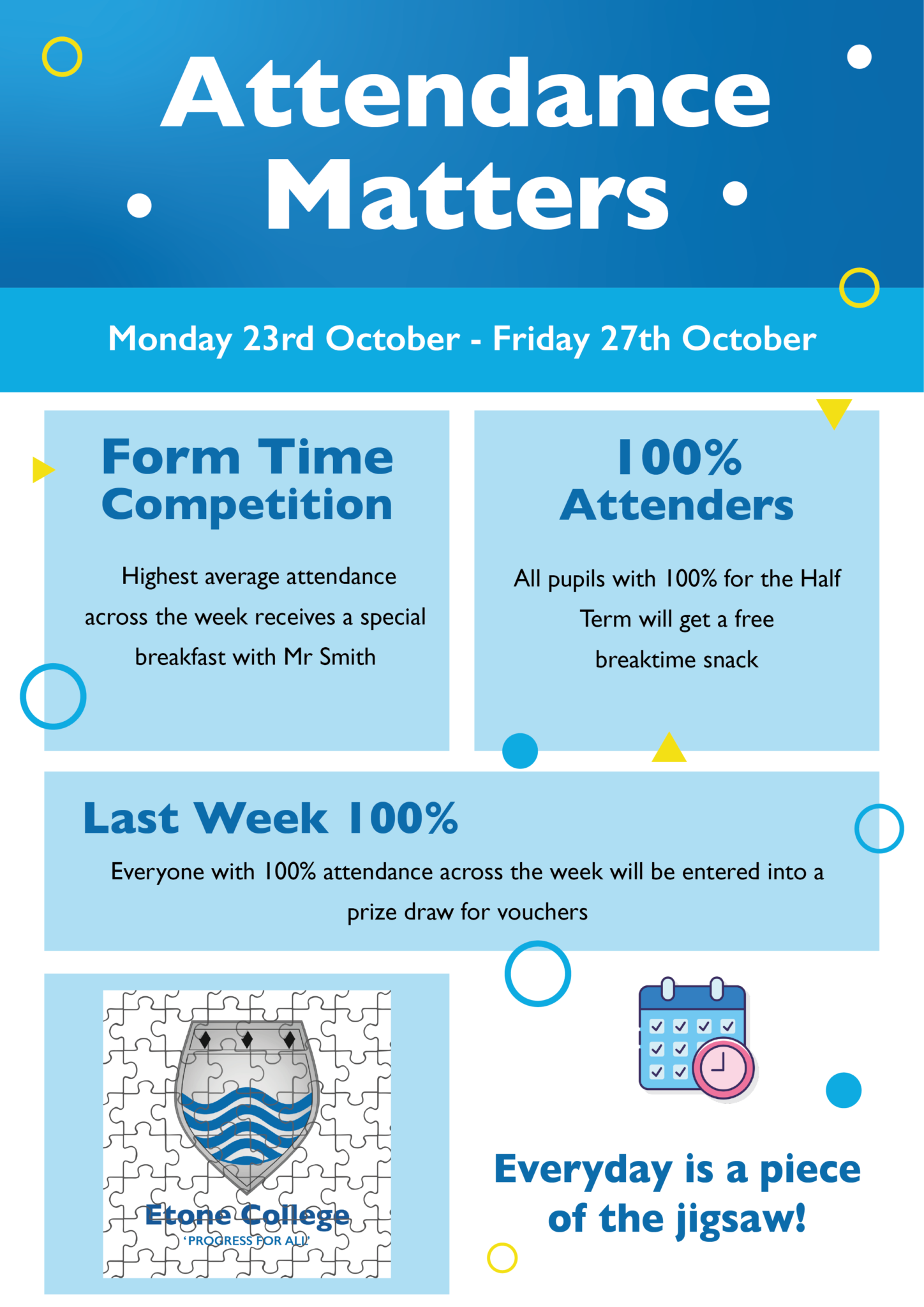 Attendance Matters the Results - Etone College