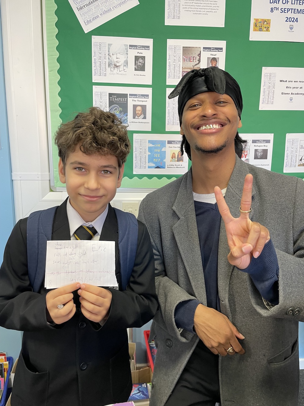 National Poetry Day - Etone College